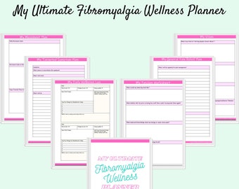 Fibromyalgia Planner - Etsy