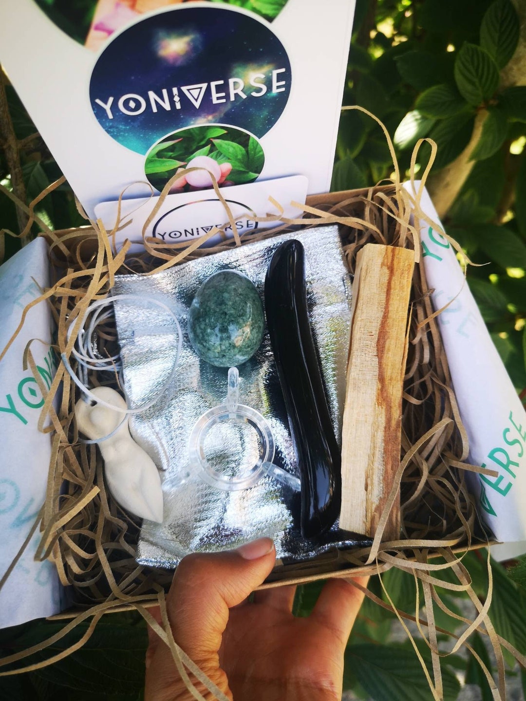 Goddess Box, Yoniverse Gift Box, Yoni Box, Yoni Egg, Jade Yoni Egg ...