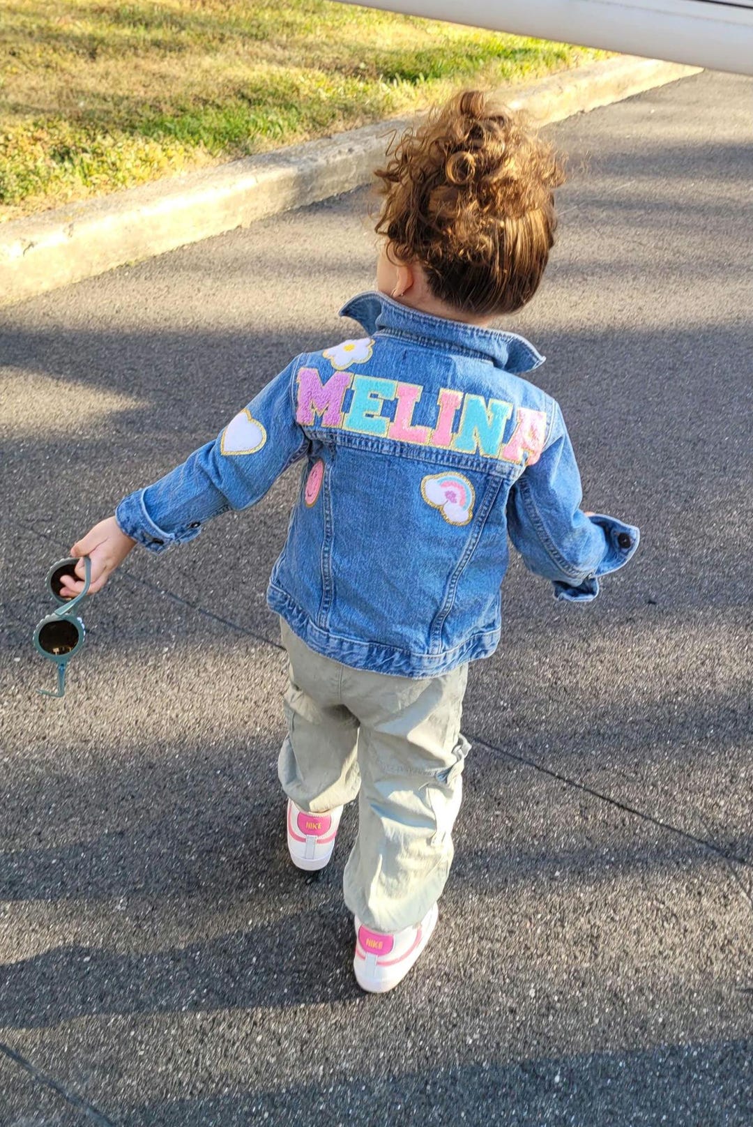 Personalized Kids Jean Jacket, Denim Jacket Gift, Custom Birthday Gift ...