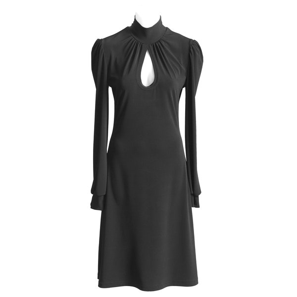 Turtle Neck Evening Dress - Etsy