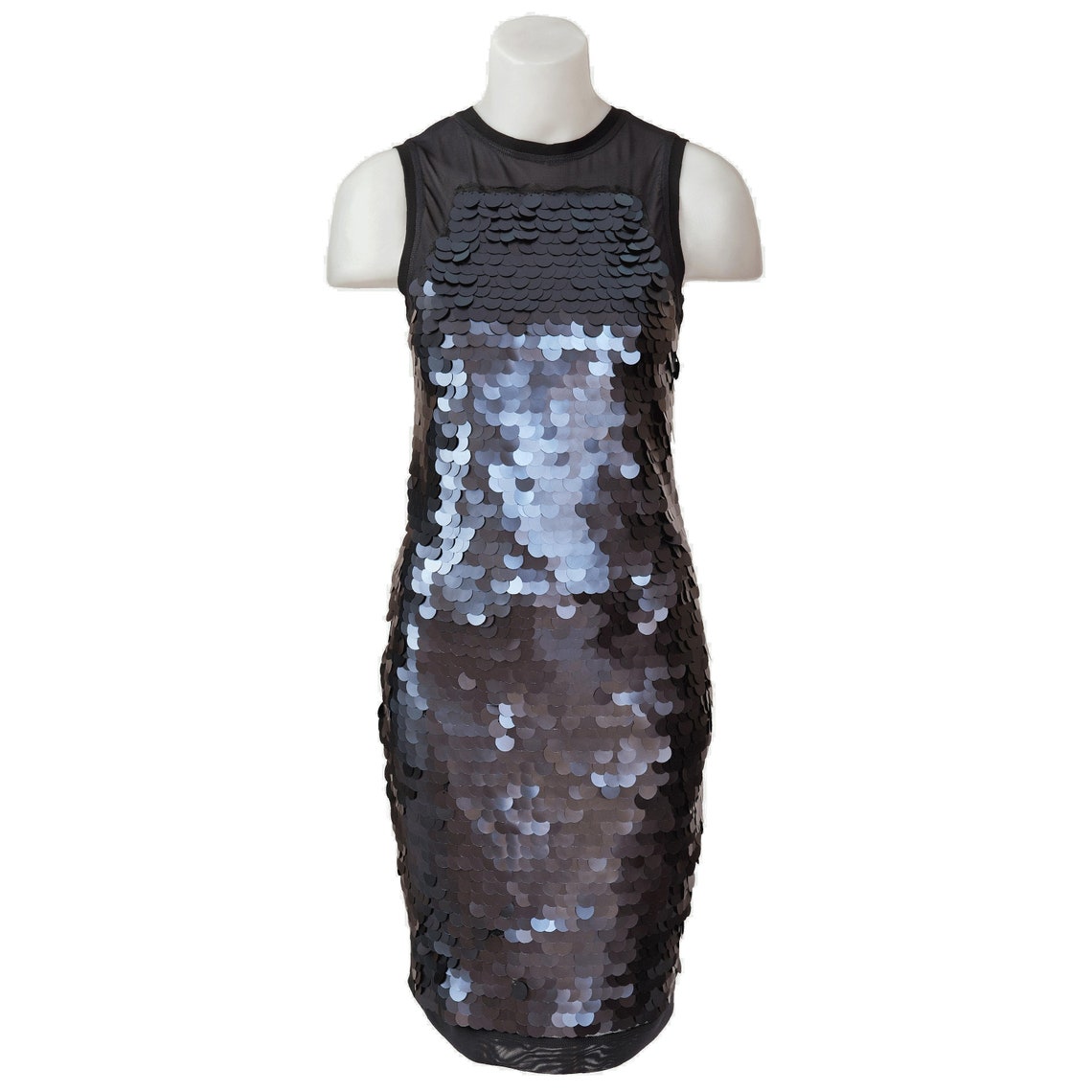 Red Bodycon Sequined Extravagant Dress/little Spangle Elegant Dress ...