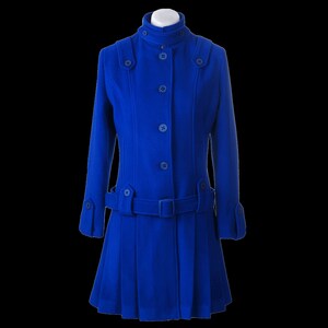 Black Wool Overcoat/military Style Coat/oversized Elegant Parka/clasics ...