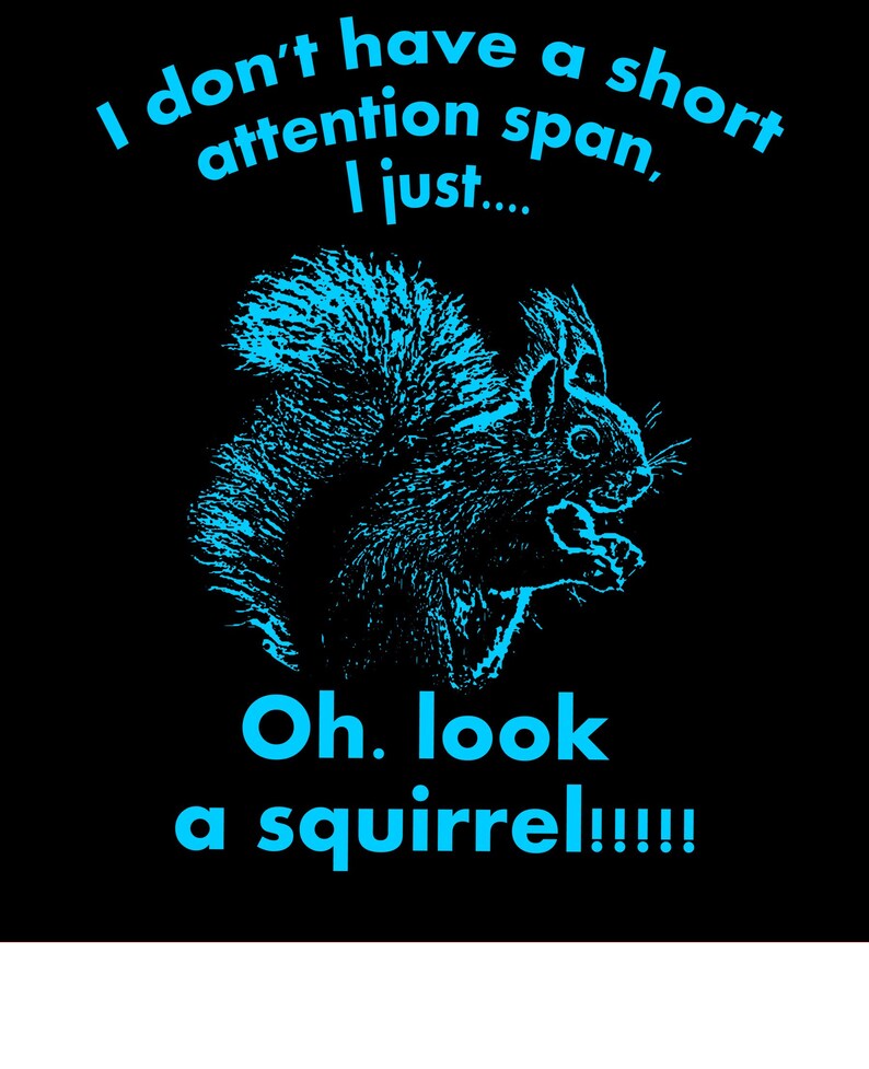 Oh, Look a Squirrel , Cutfile for Silhouette, SVG, PDF, JPG, Cameo ...