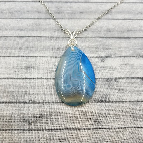 Blue Onyx Agate - Etsy
