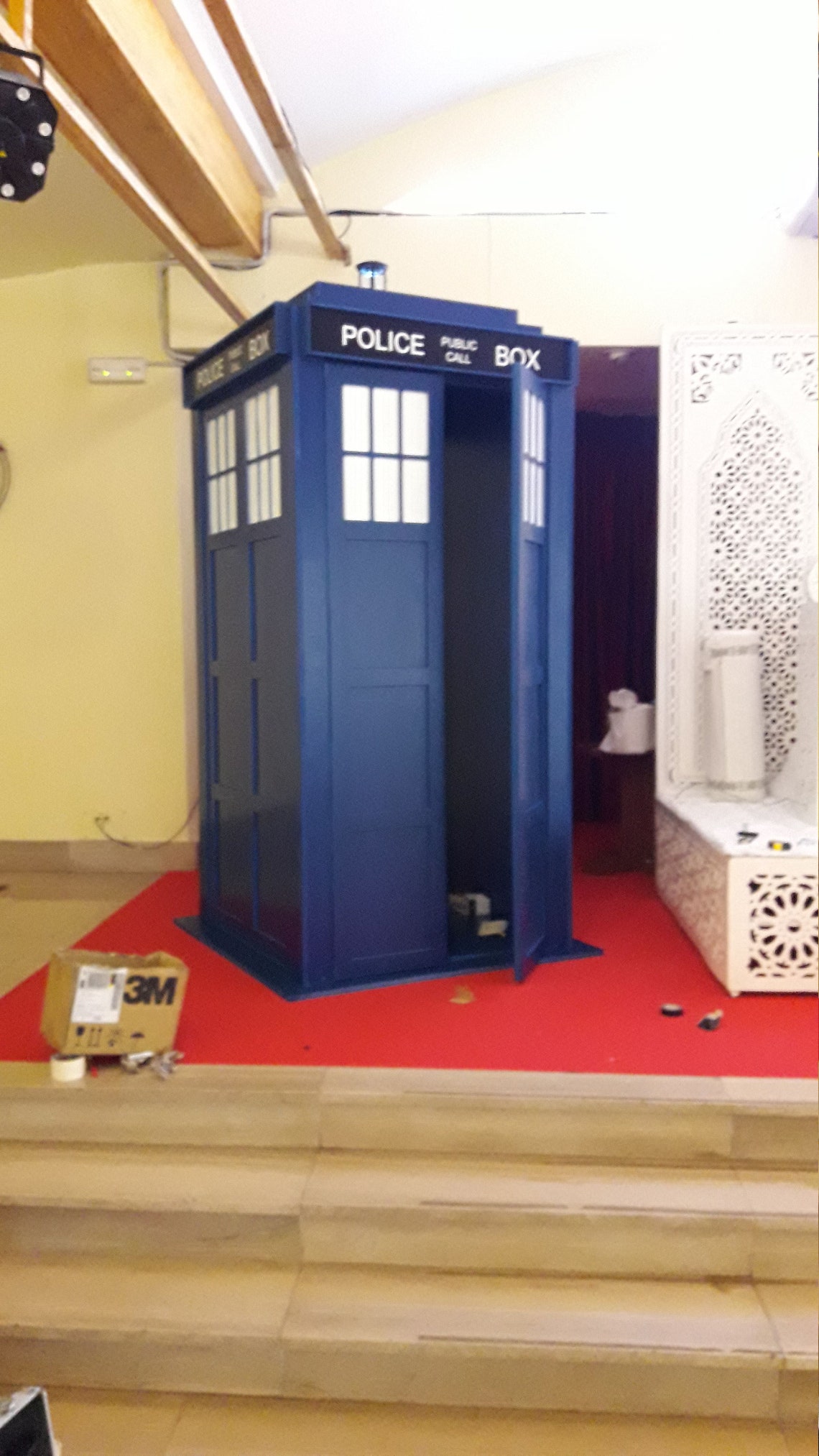 T.A.R.D.I.S. From Dr. Who Original Size - Etsy