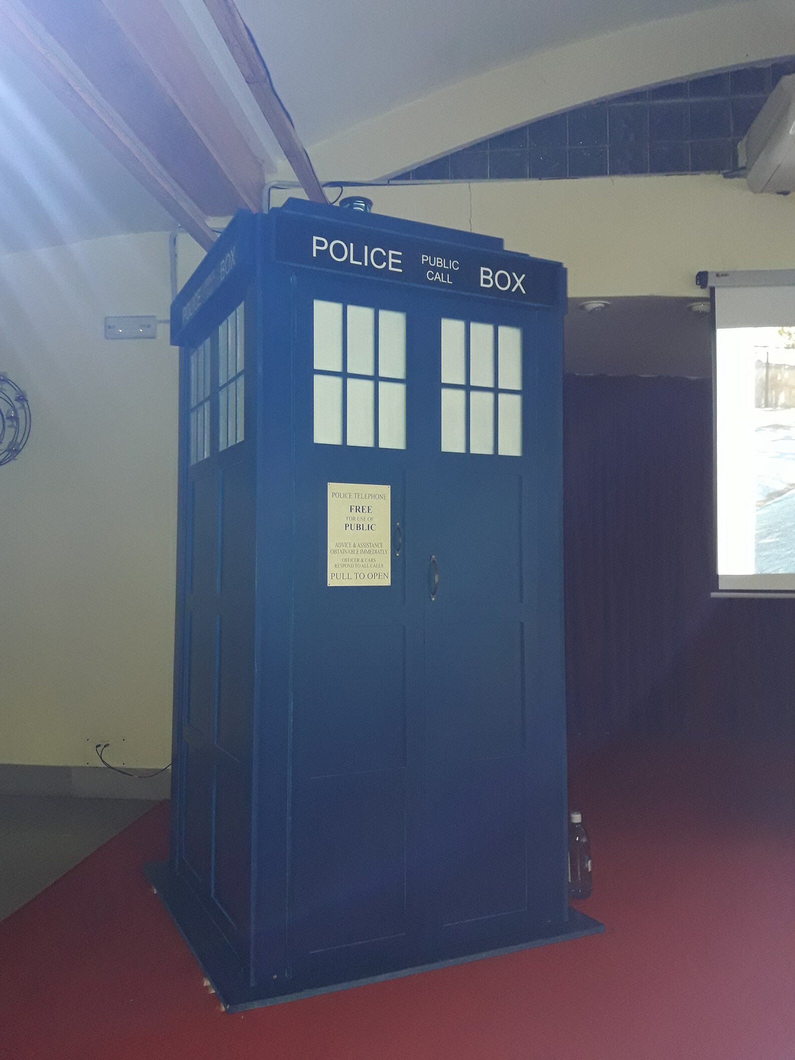 T.A.R.D.I.S. From Dr. Who Original Size - Etsy