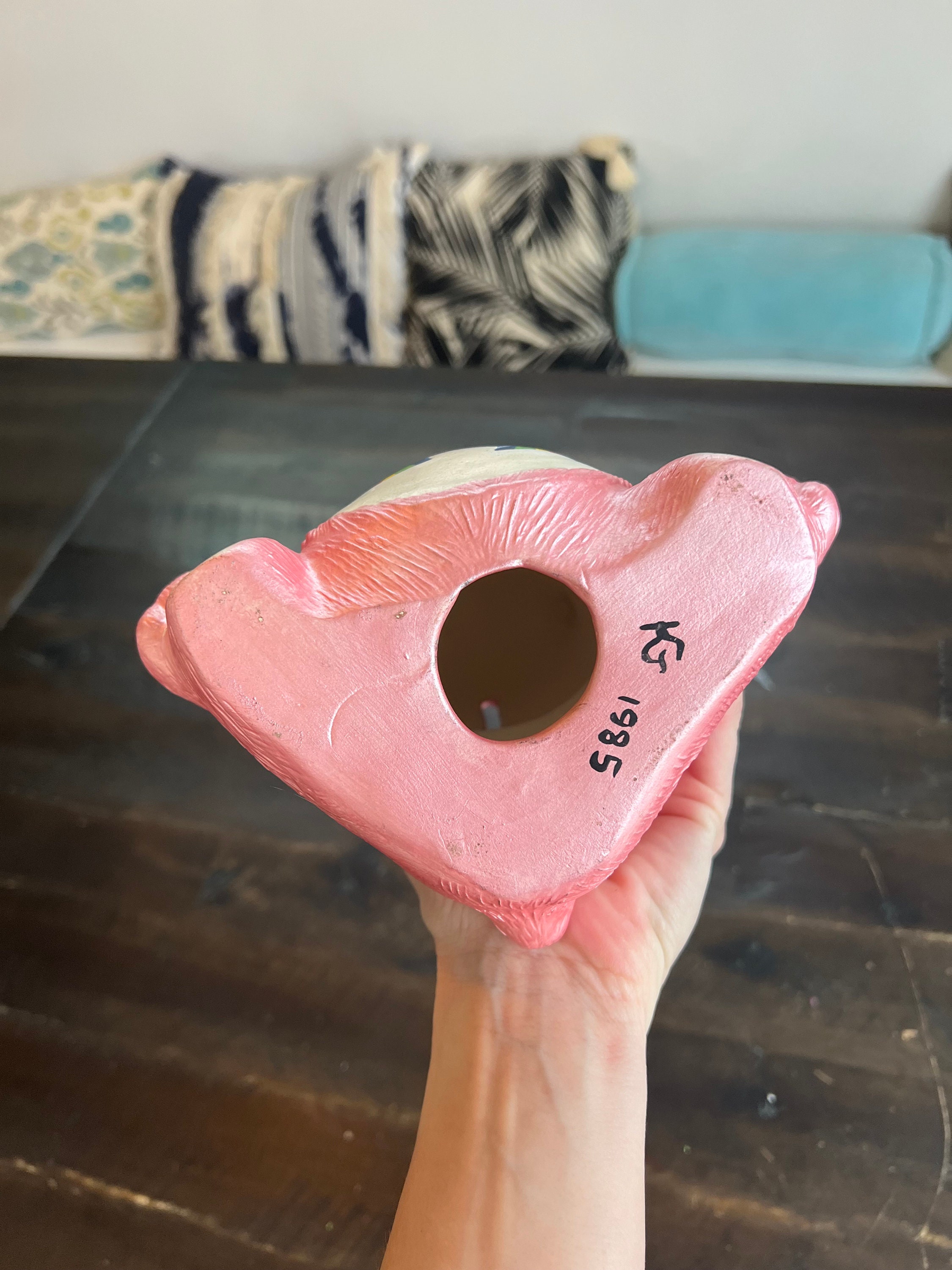 Care Bears Bank Cheer Bear Vintage Piggy Bank 1985 Vintage Care Bears ...