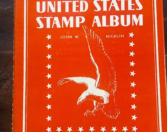 Antique Stamp Collecting Book | Vintage Collection - Etsy