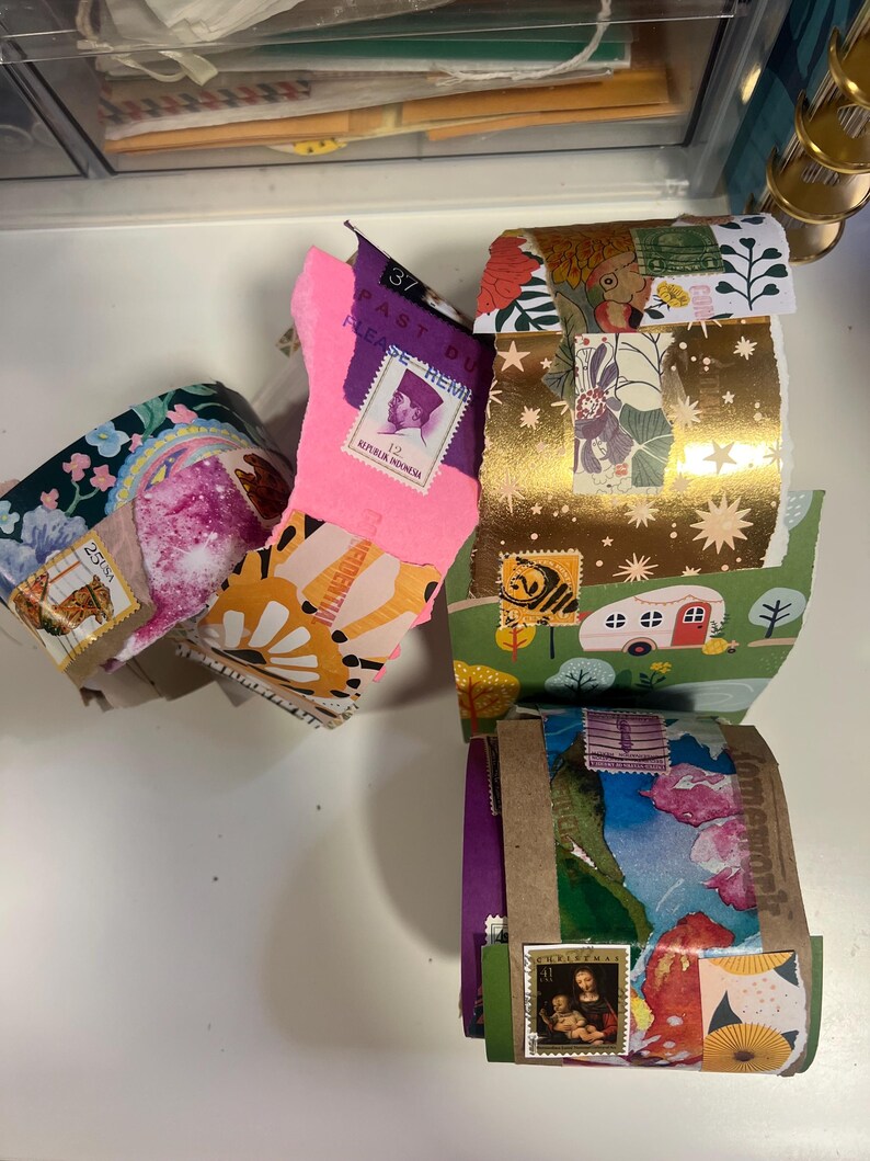 Printable Snippet Roll | Junk Journal Ephemera (pdfs) - Etsy