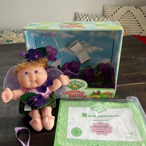 Vintage Cabbage Patch Kid Harden Fairy Violet Vintage Doll Vintage Toys - Etsy