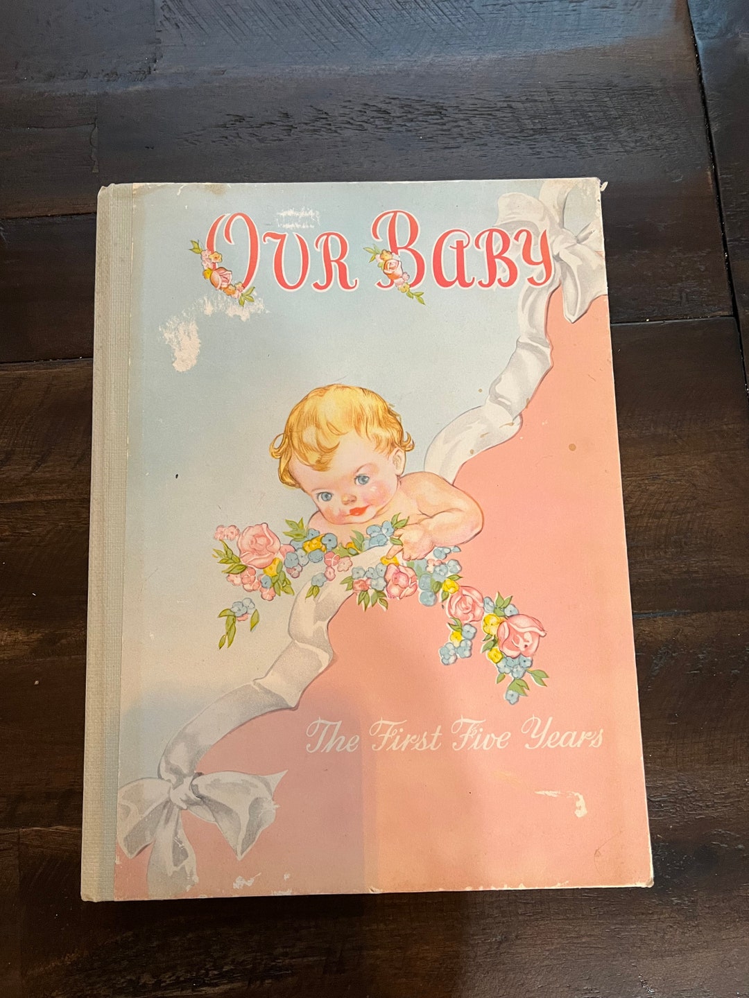 Gorgeous 1946 Baby Book | Vintage Books - Etsy