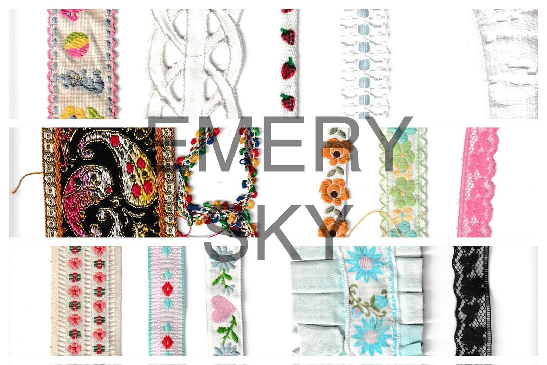 Printage Vintage Trims | Printable Paper | Digital Ephemera - Etsy