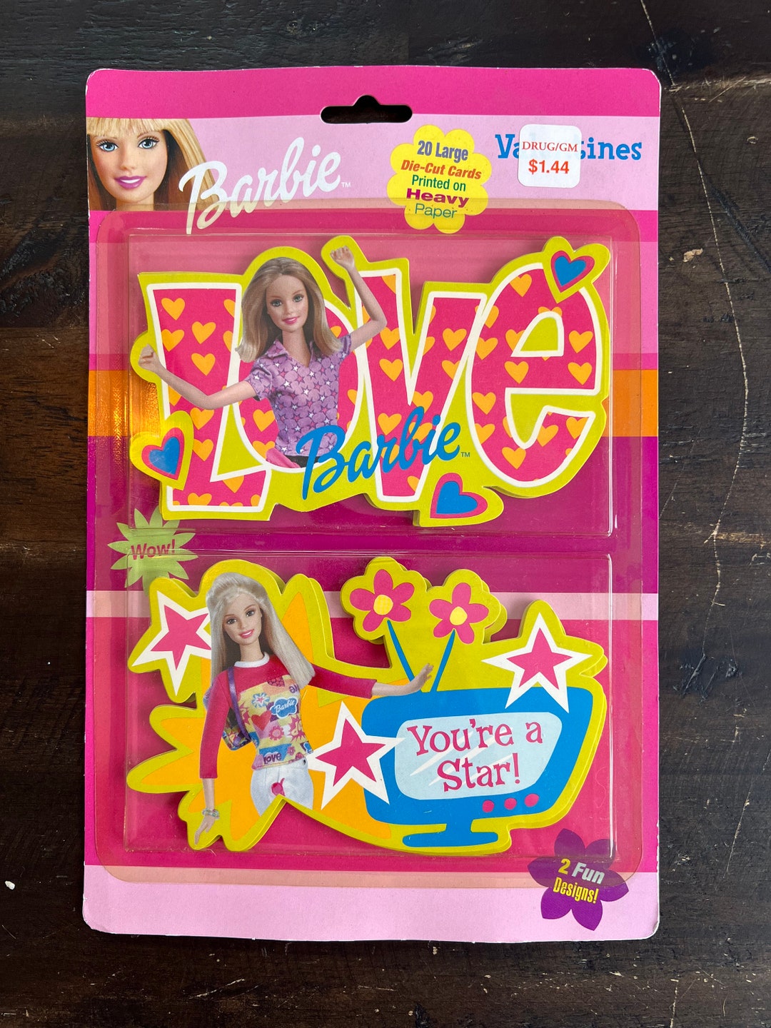 Vintage Barbie Valentine Cards | Set of 20 | Party Supplies ...