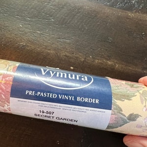 Vintage Wallpaper Border Roll | Junk Journal | Ephemera - Etsy