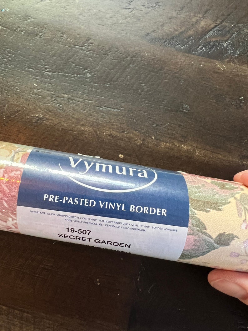 Vintage Wallpaper Border Roll | Junk Journal | Ephemera - Etsy