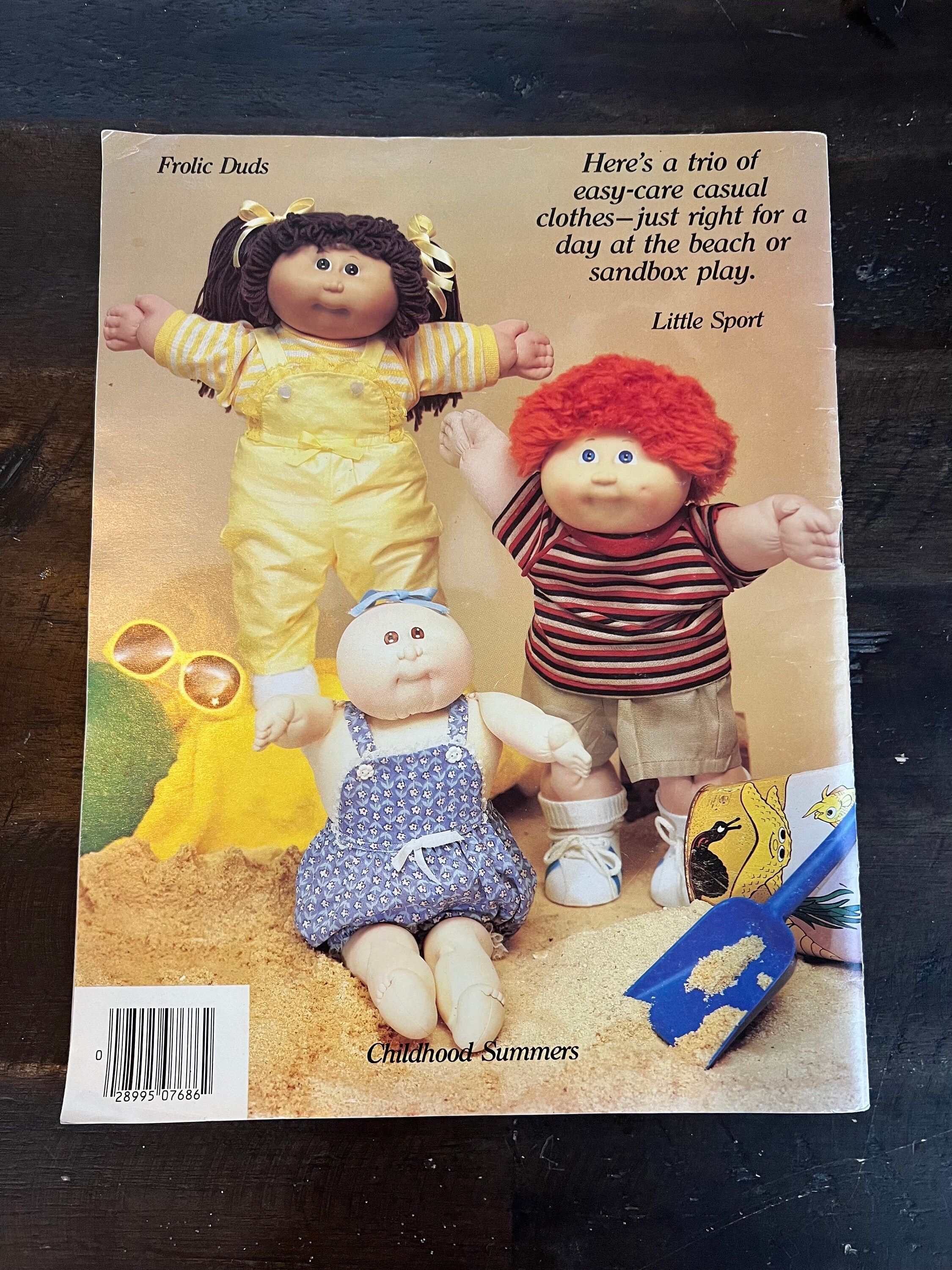 Cabbage Patch Kids Sewing Book Vintage 1984 Craft Book - Etsy