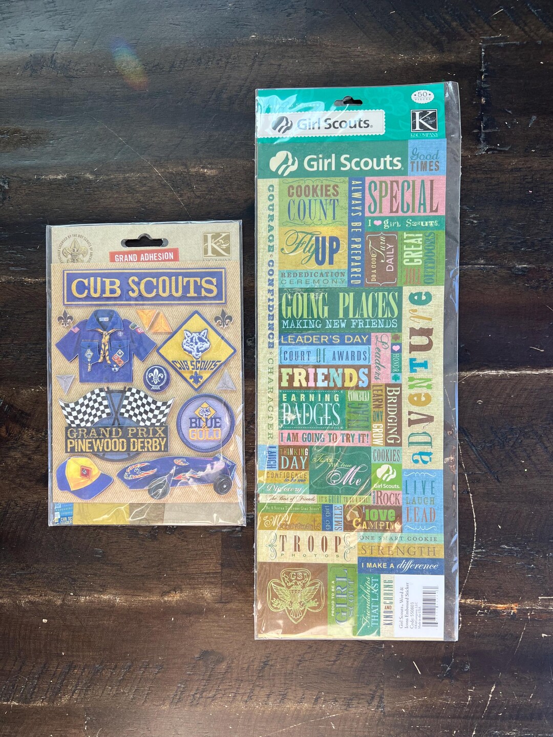Vintage Girl Scouts Stickers | Vintage Cub Scouts Stickers | K ...