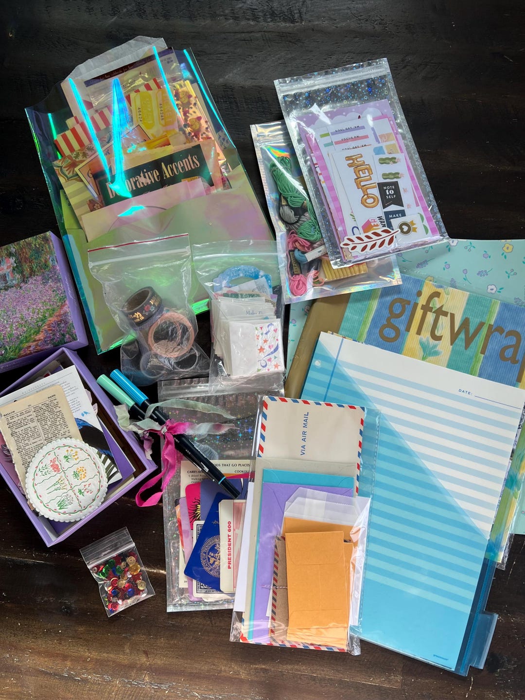 Beautiful Bundle of Ephemera | Large Paper Pack | Junk Journal Ephemera ...