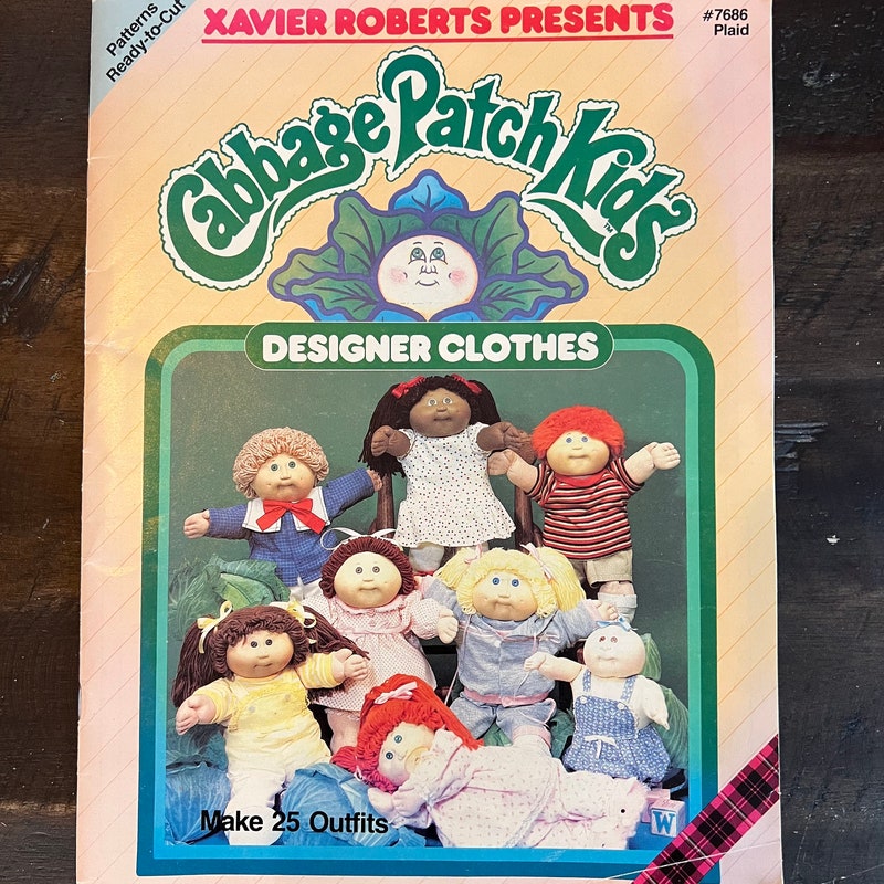 Cabbage Patch Pattern Book - Etsy