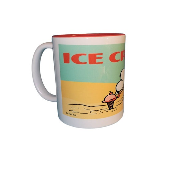 Snoopy Ice Cream Svg - Etsy