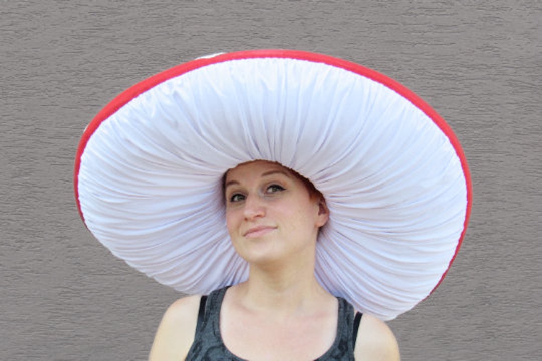 Toadstool Costume Hat / Amanita Muscaria Hat / Fly-agaric Mushroom ...