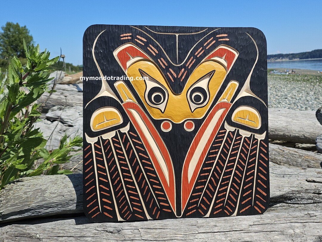 Indigenous Native American Pacific Northwest Coast Native Ravens in ...