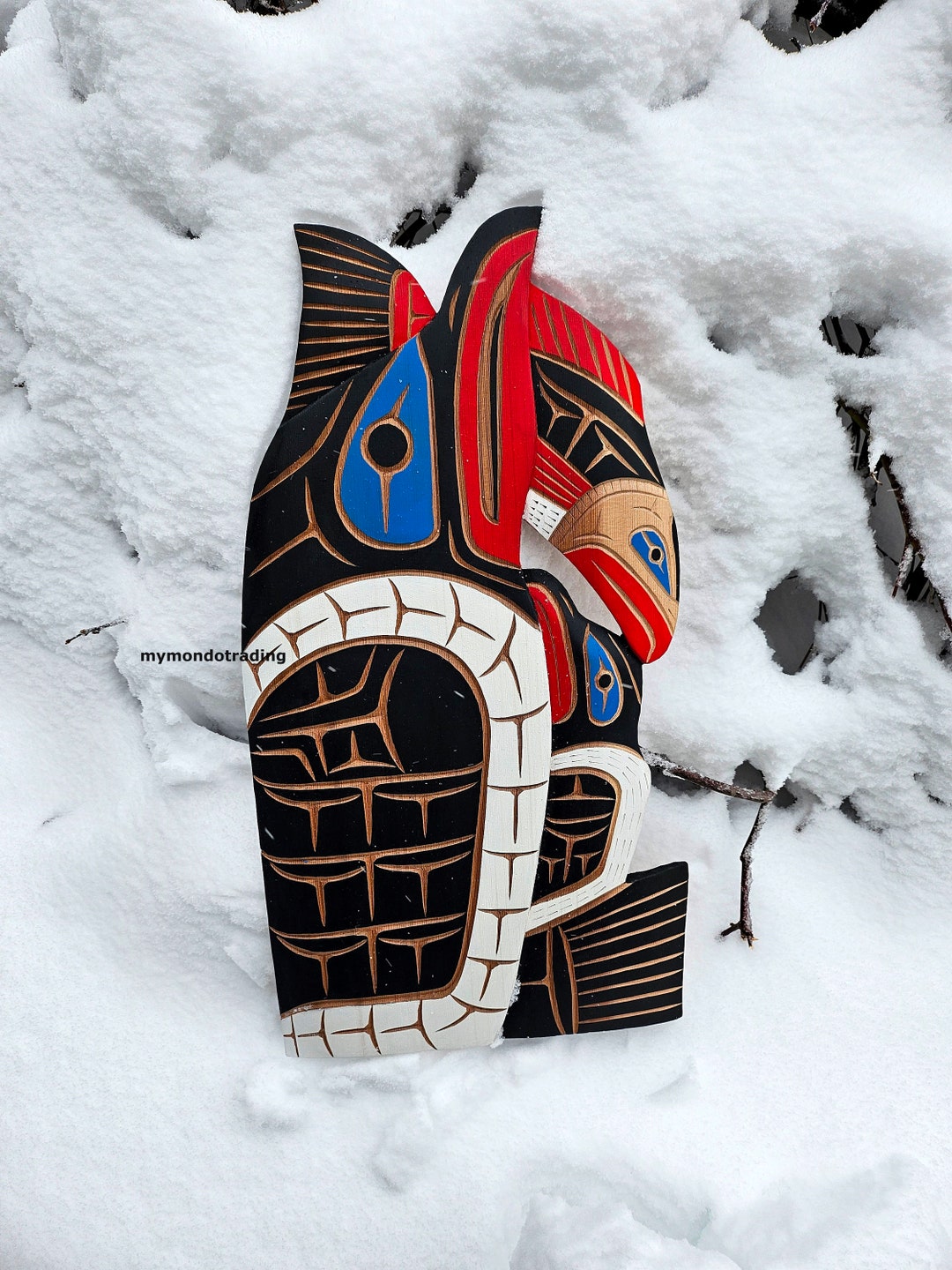 Native Northwest Coast Indigenous Art Carving, Guaranteed Authentic ...