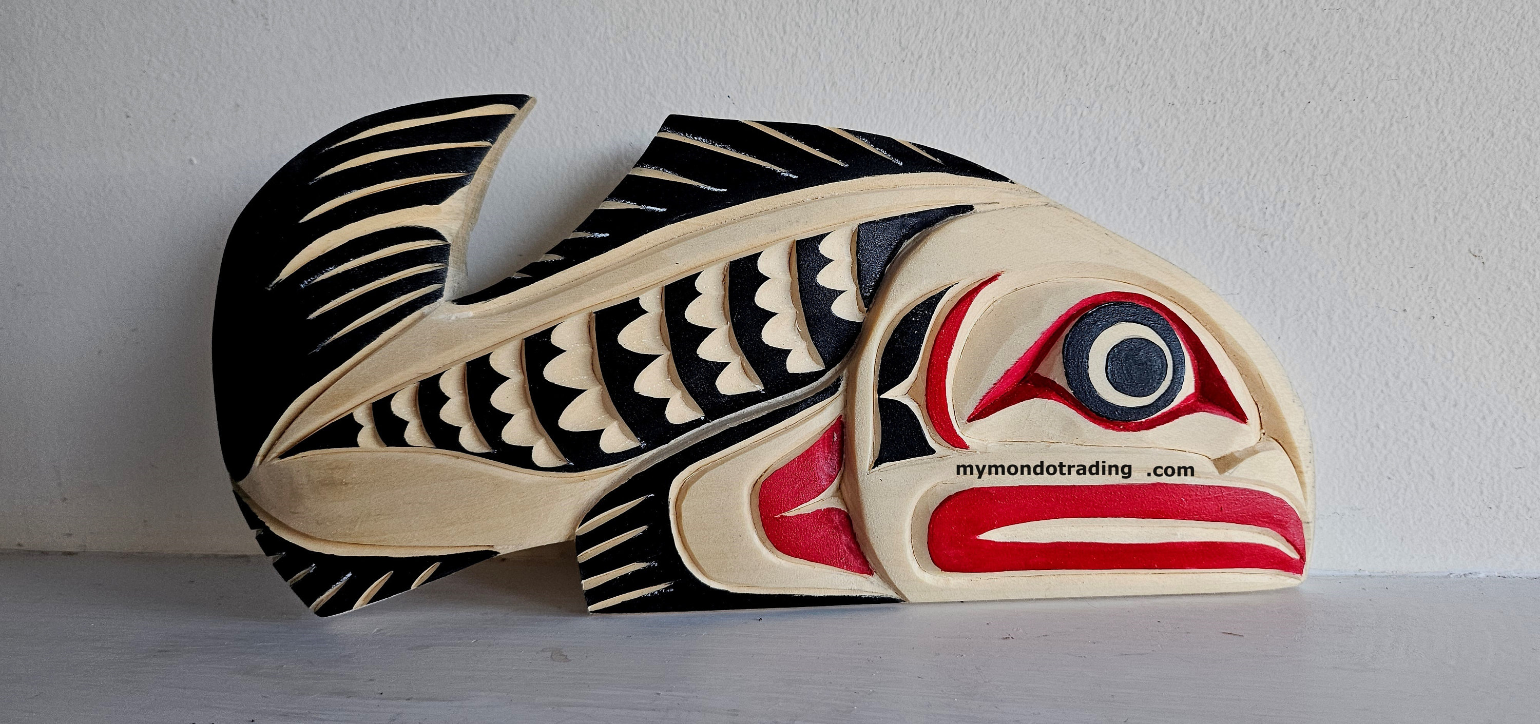 Indigenous Native American Northwest Coast SALMON Wall Art, Guaranteed ...