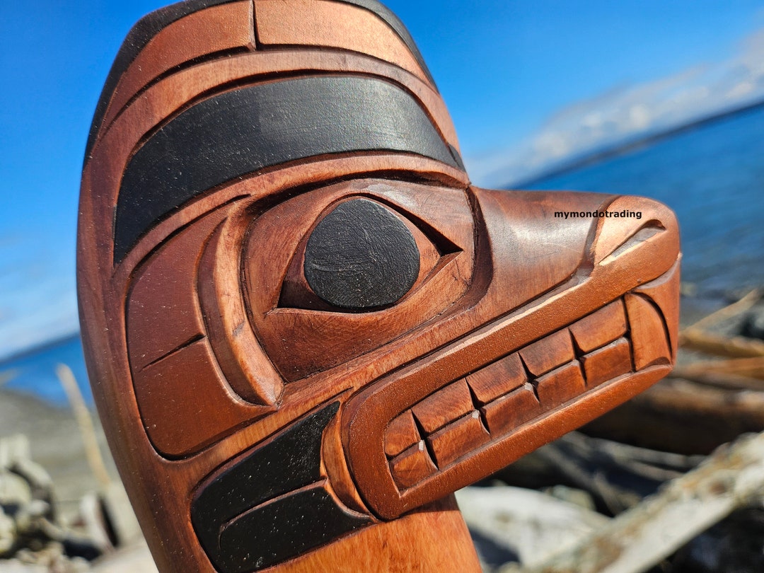 Northwest Coast First Nations Native Hand Carved, Authentic Wall Art ...