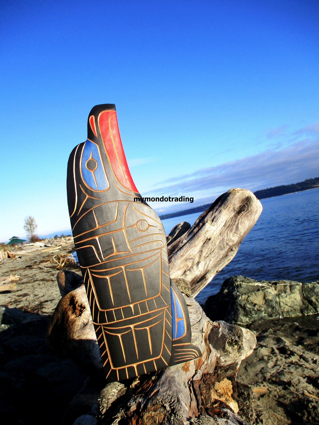 First Nations Pacific Northwest Coast Native Red Cedar Black - Etsy