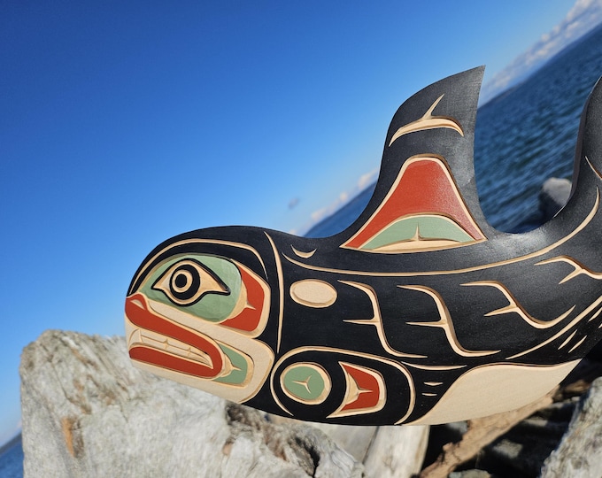 Indigenous Native American Pacific Northwest Coast ORCA Killer Whale ...