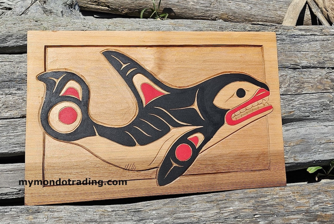 Indigenous Native American Pacific Northwest Coast Native Cedar Killer ...