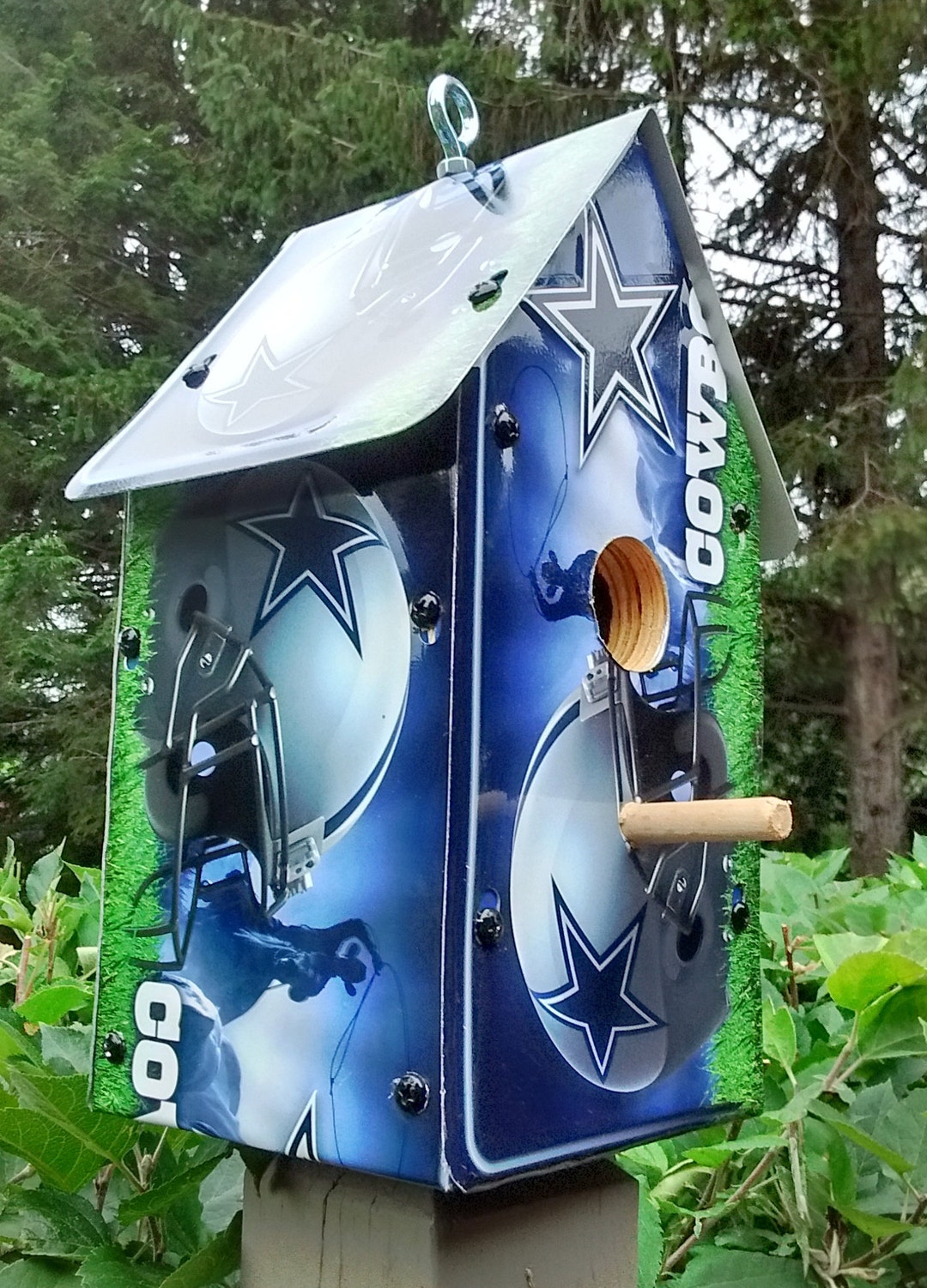 Dallas Cowboys Birdhouse - Etsy