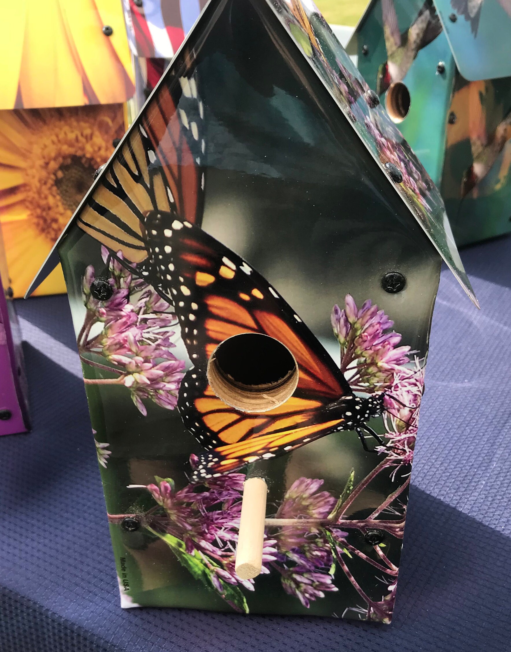 Monarch Butterfly Birdhouse - Etsy