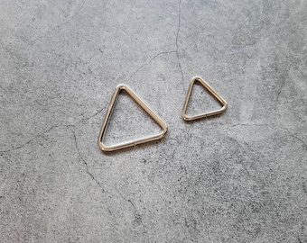 Triangle D Rings - Etsy