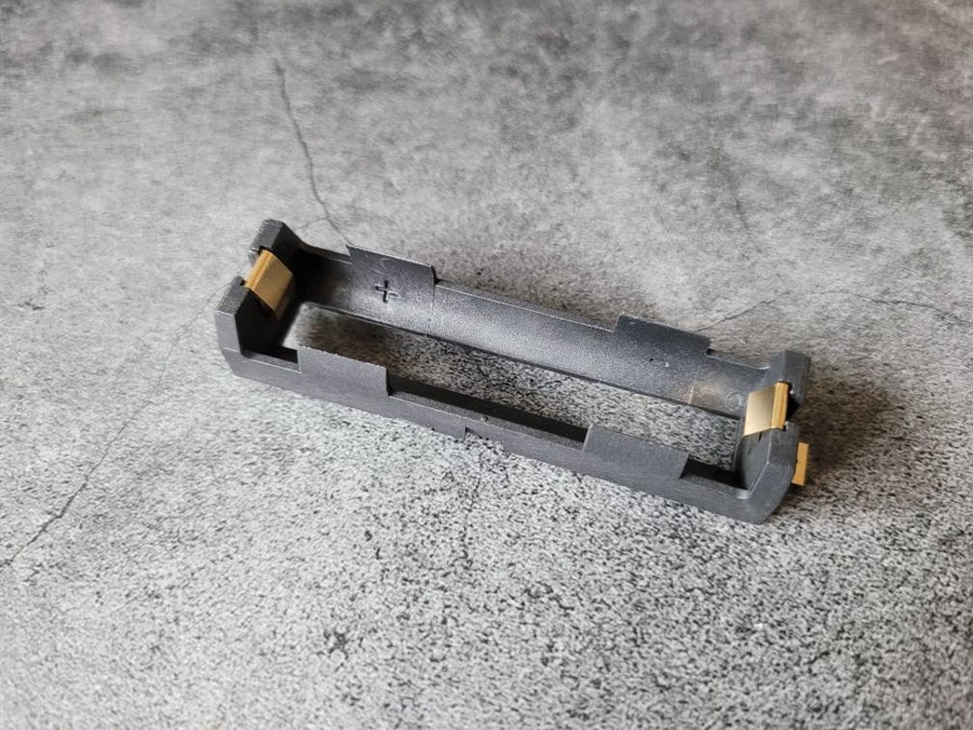 18650 Battery Holder (dual Leaf Springs) - Etsy