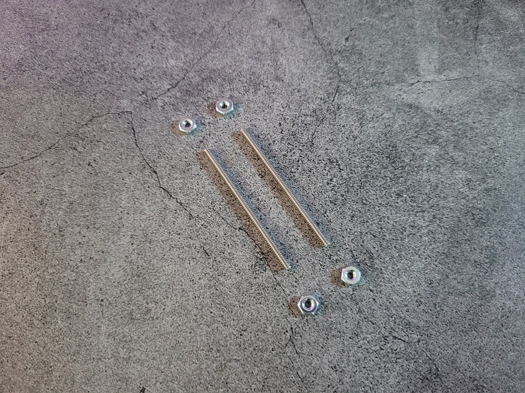 Stainless Steel 4-40 Threaded Rod - 2" - Etsy