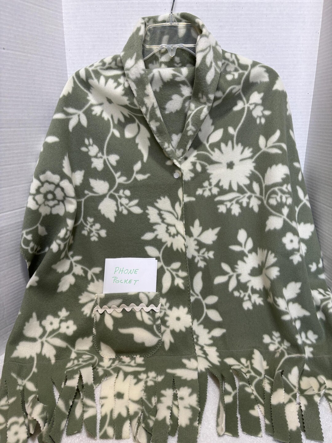 COZY FLEECE BED Jacket/ Bed Shawl/ Wheelchair Attire - Etsy