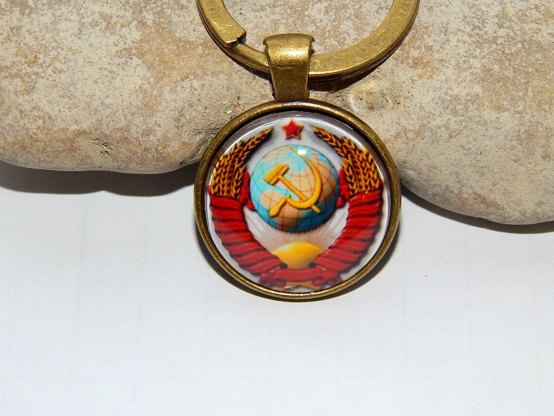 State symbol of the Soviet union pendant necklace symbol USSR | Etsy