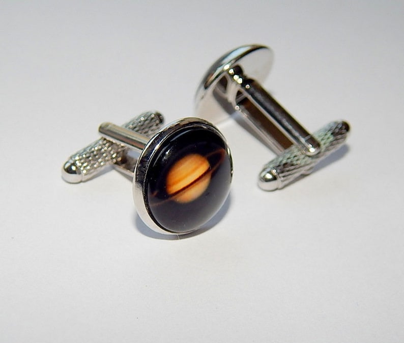 Planet Cufflinks: Solar System Galaxy Accessories - Etsy