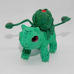 Pokémon Bulbasaur Figurine Sculpture, Pokemon Bulbasaur Handmade of ...
