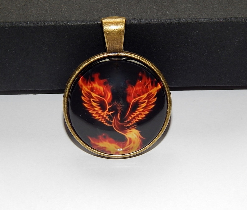 Phoenix Necklace Phoenix Pendant Phoenix Keychain Phoenix - Etsy