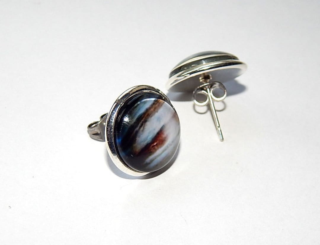 Jupiter Earrings, Jupiter Jewelry, Solar System Earrings, Solar System ...