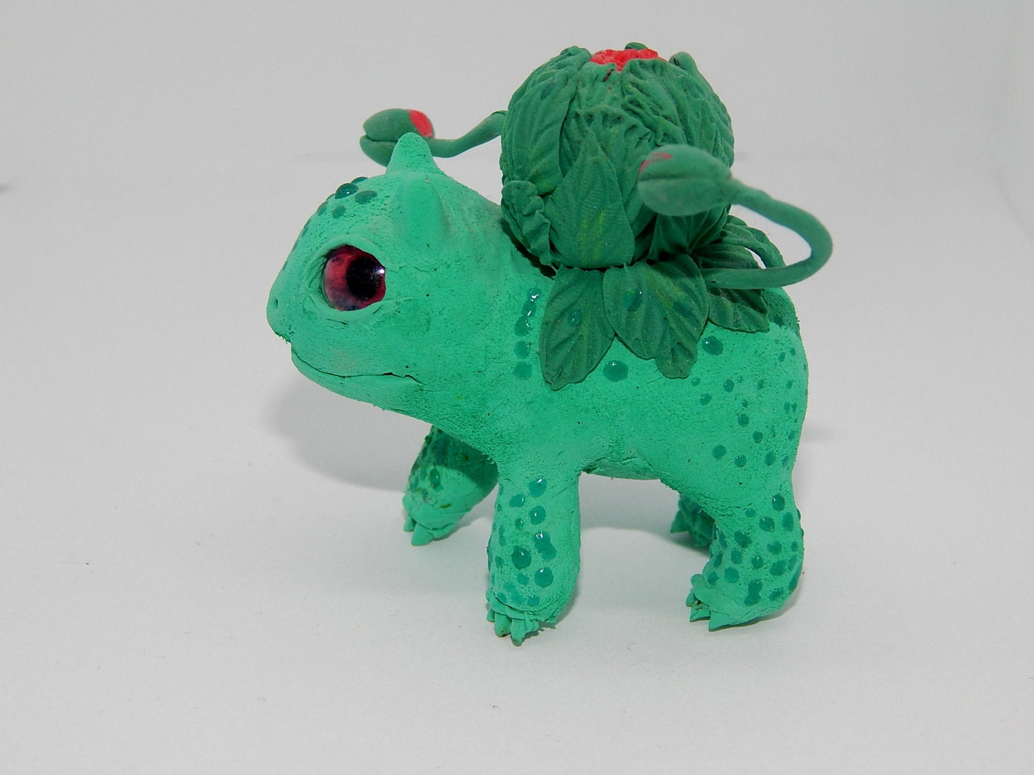 Pokémon Bulbasaur Figurine Sculpture, Pokemon Bulbasaur Handmade of ...