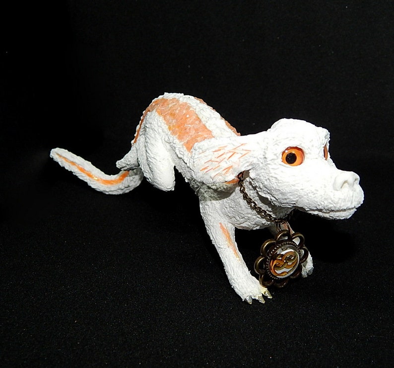 Falcor Figurine Falcor Sculpture Falcor Handmade of Clay | Etsy UK