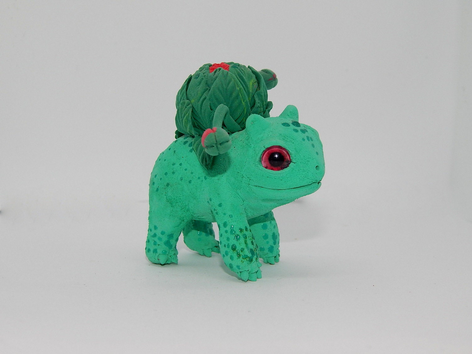 Pokémon Bulbasaur Figurine Sculpture, Pokemon Bulbasaur Handmade of ...