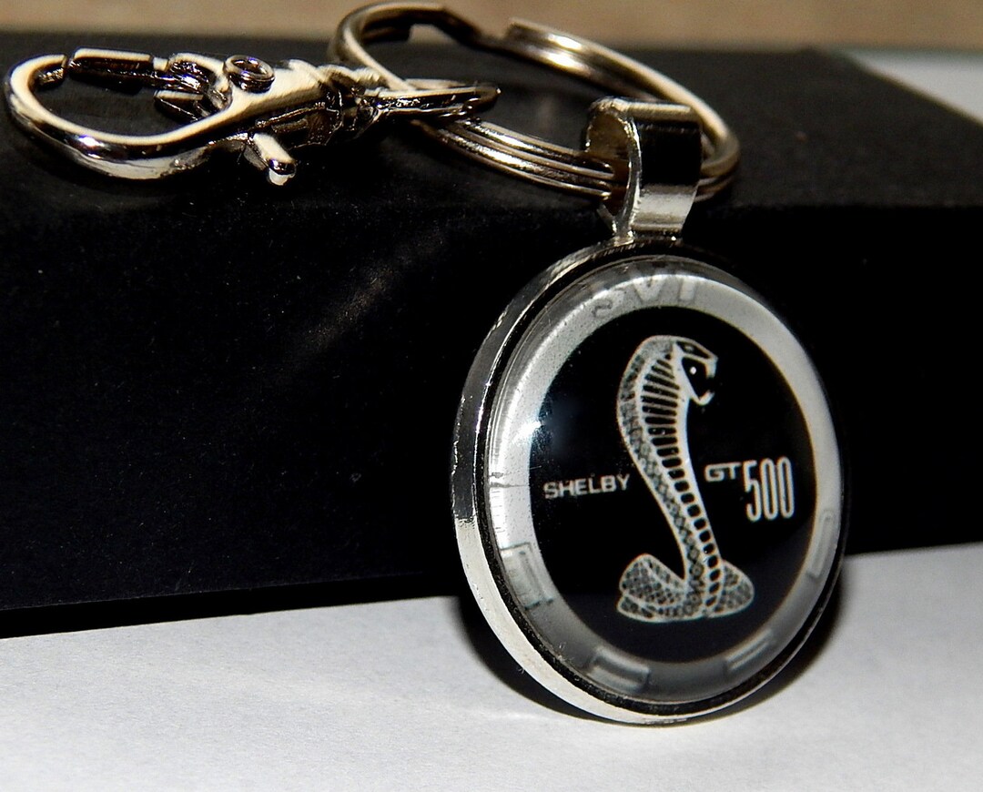 Ford Shelby GT500 Keychain: Cobra Emblem Pendant Necklace - Etsy