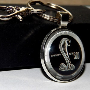 Ford Shelby GT500 Keychain: Cobra Emblem Pendant Necklace - Etsy