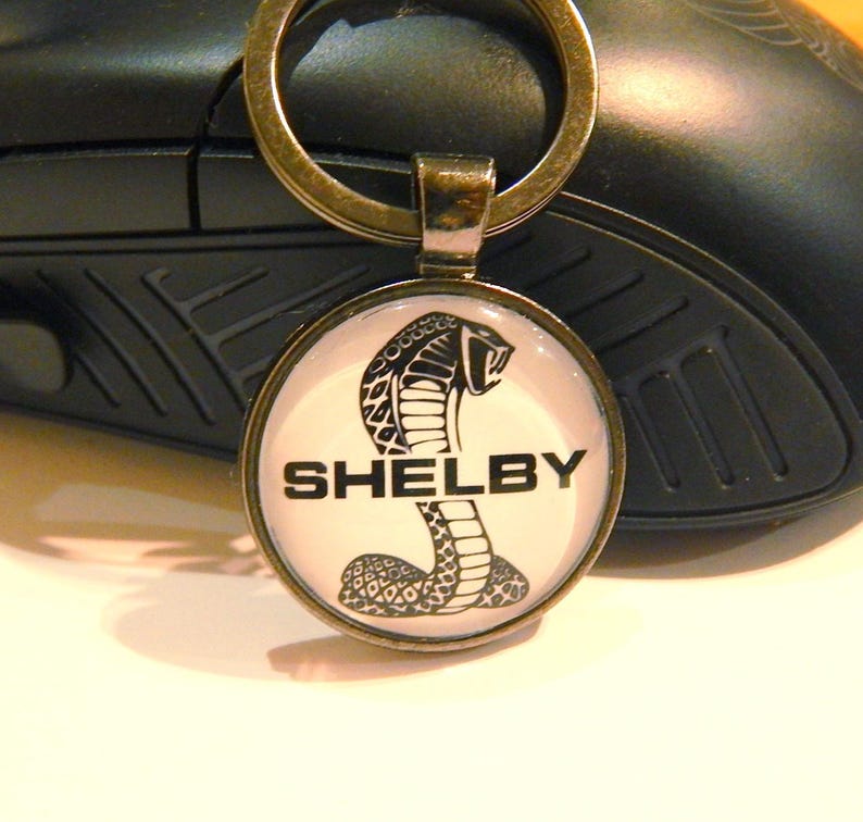 Ford Shelby Cobra Keychain: Car Logo Emblem Jewelry - Etsy