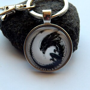 Alien Xenomorph Predator Pendant Necklace Jewelry, Predator Horror ...